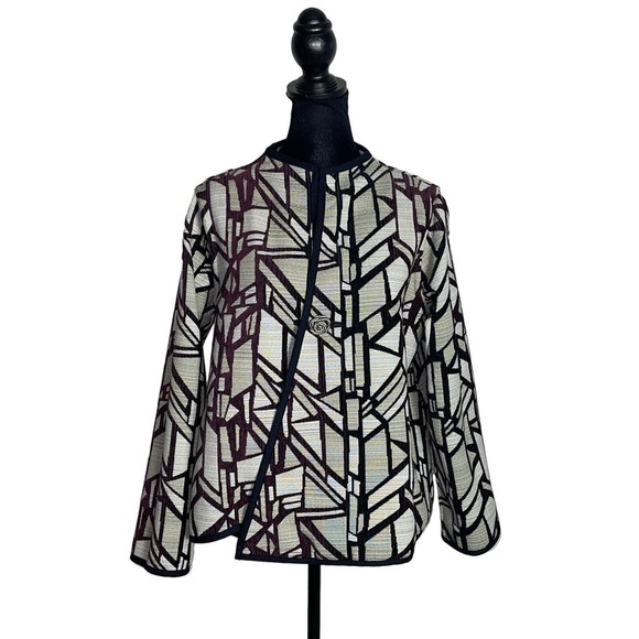 Winding River | Jackets & Coats | Winding River Reversible Geometric ...